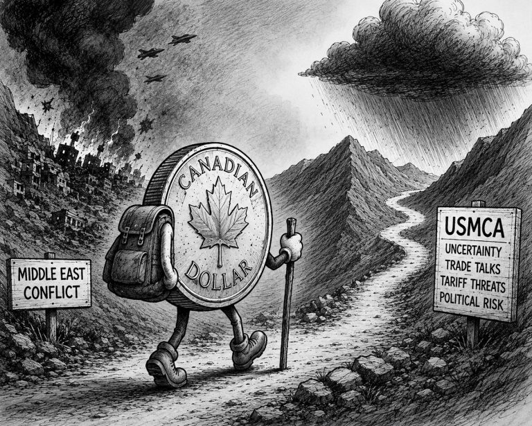 Canadian Dollar Stuck Between Fading Iran Risk and USMCA Uncertainty ...